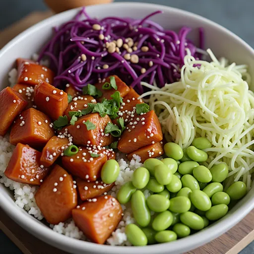 How a Simple Honey Garlic Salmon Poke Bowl Became My Go-To for Busy ...