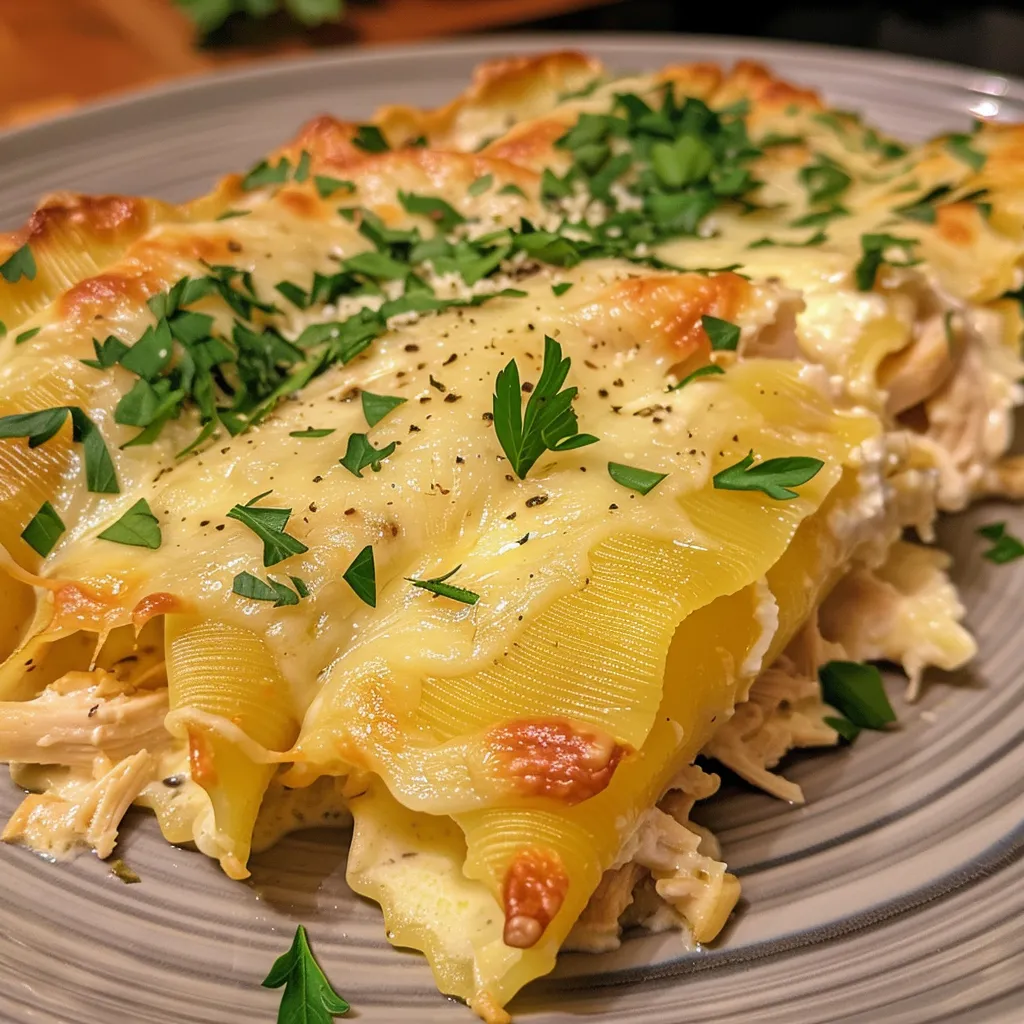 The Cozy Chicken Alfredo Stuffed Manicotti That Will Steal Your Heart